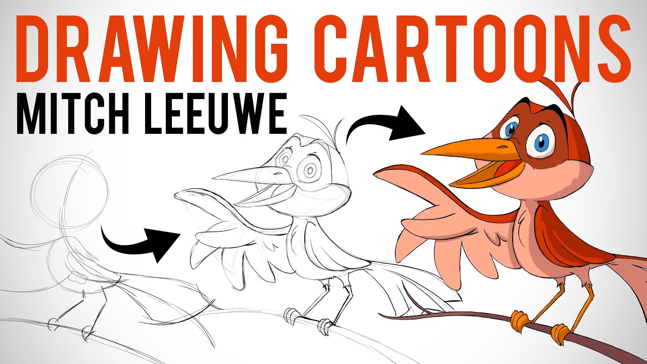 Draw A Cartoon In 7 Steps With Mitch Leeuwe - Wacom