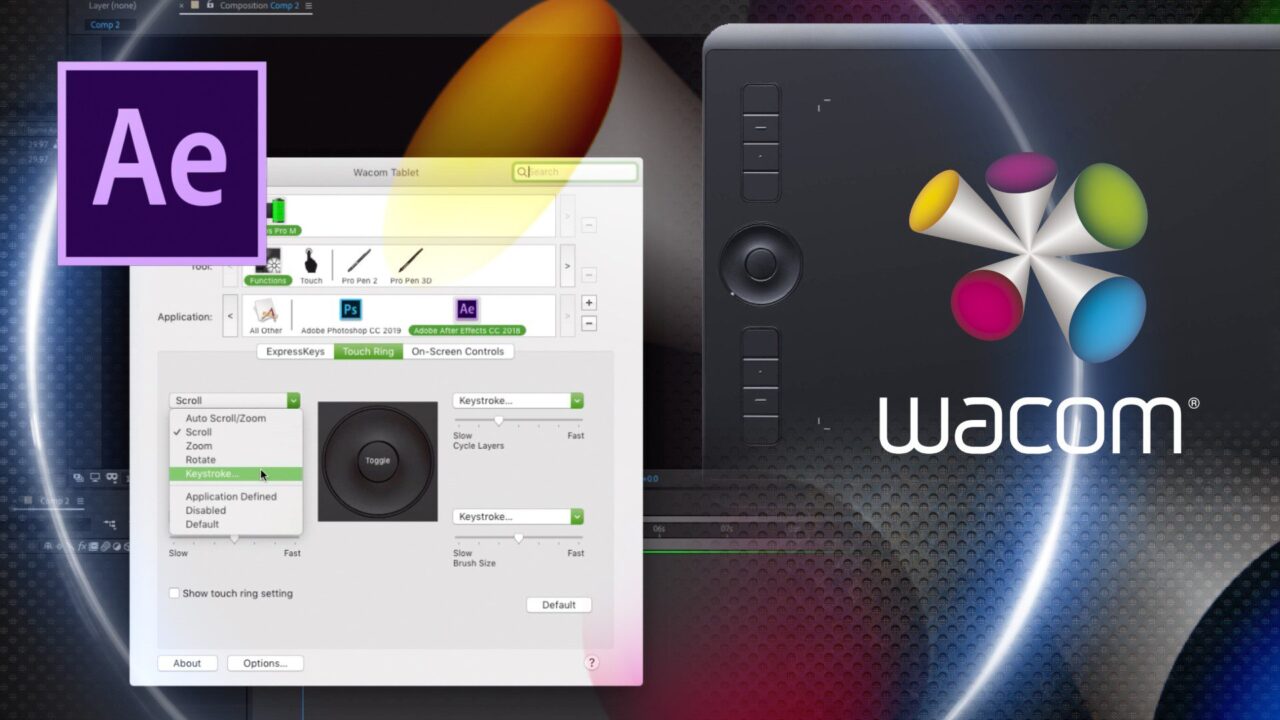 Setting Up A Custom Editing Bay For Motion Graphics With Your Wacom ...