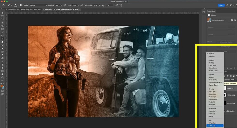 How To Build A Blended Photo Collage In Photoshop - Wacom Blog