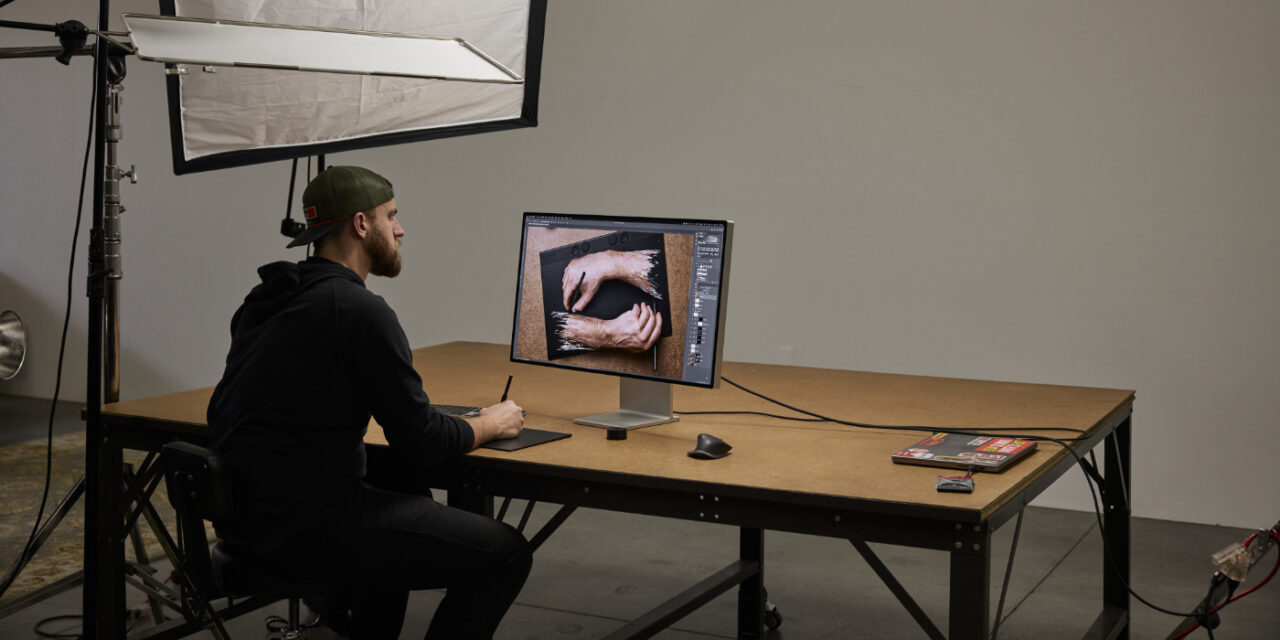 How Photographer Caleb Kerr Went Meta By Shooting Intuos Pro ... Then ...