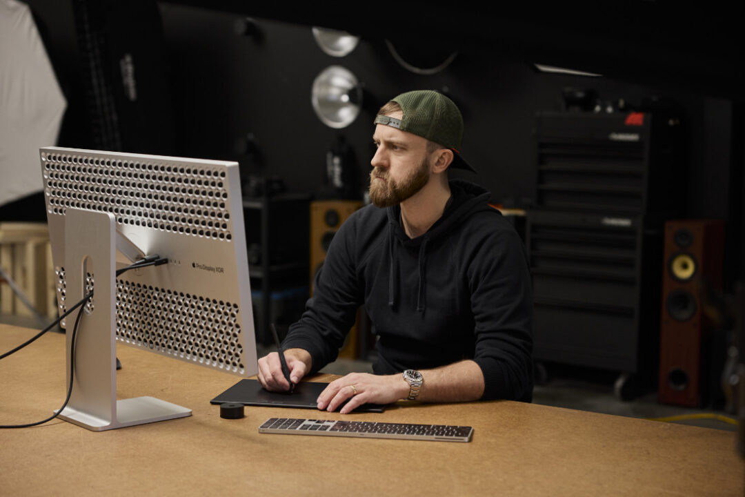 How Photographer Caleb Kerr Went Meta By Shooting Intuos Pro ... Then ...